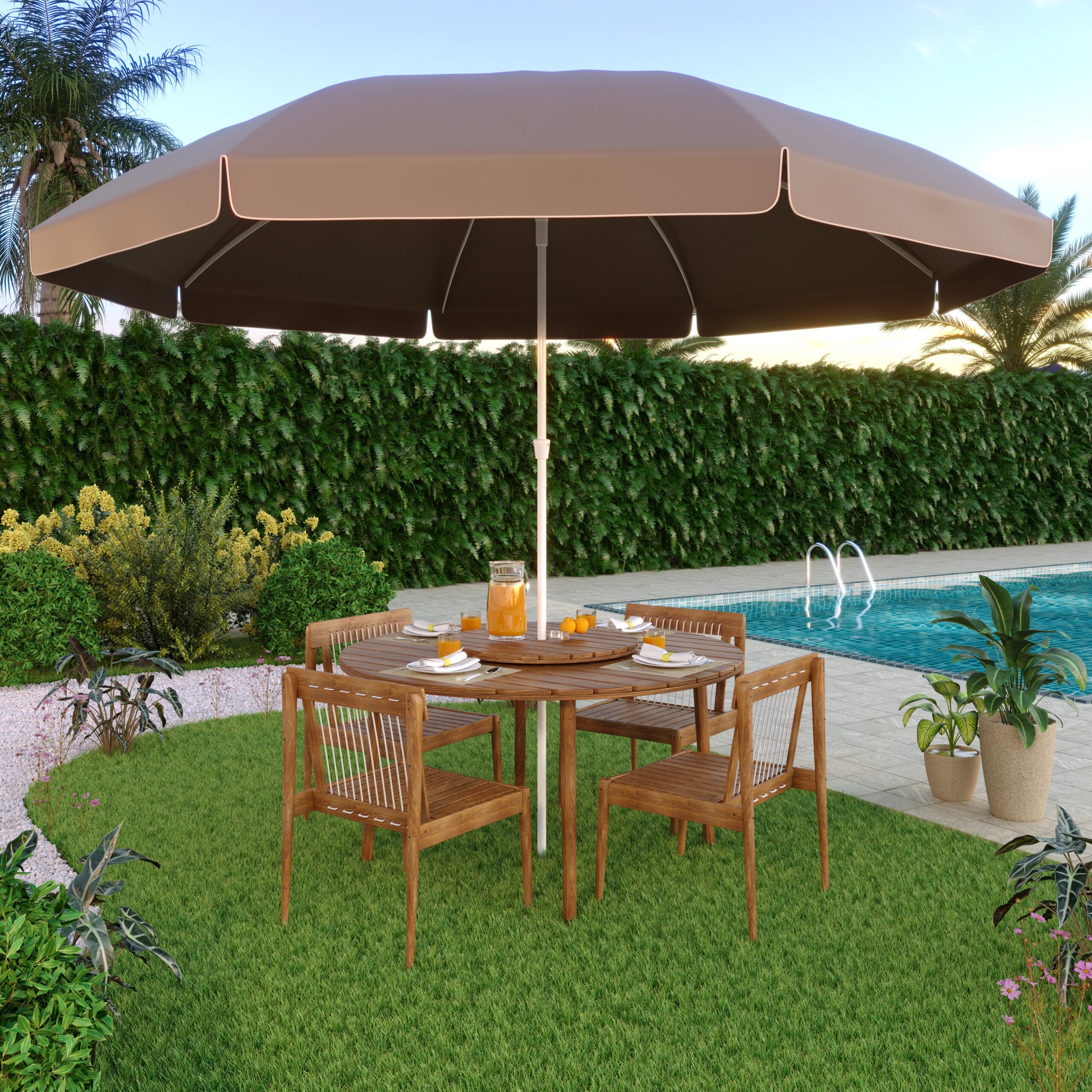 Mesa de jardim: complemente sua decoração com elegância - Blog Leroy Merlin