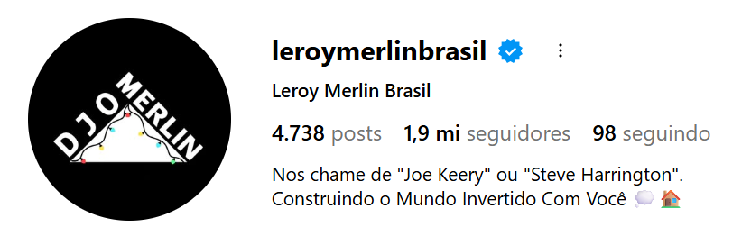 Leroy Merlin vira “Djo Merlin” no Instagram | Blog Leroy Merlin